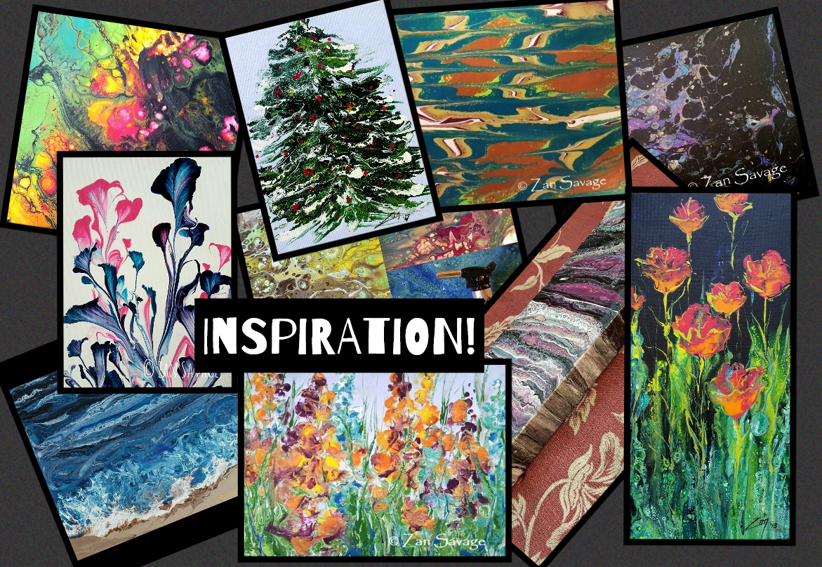 Open Flow Inspiration Collage – ZanArt