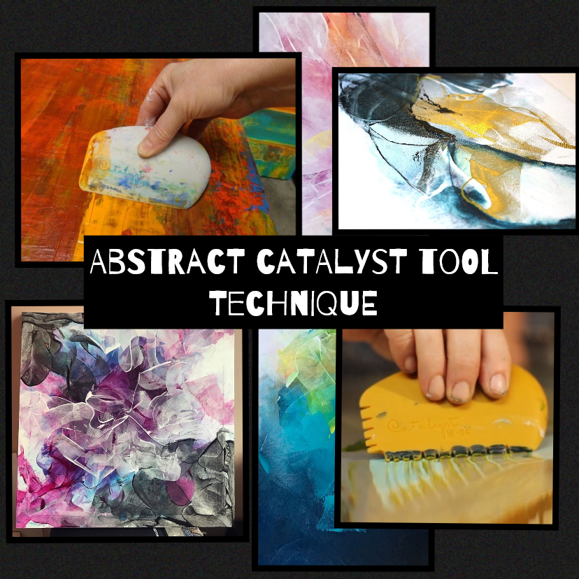 Abstract Catalyst Tool Technique Collage – ZanArt