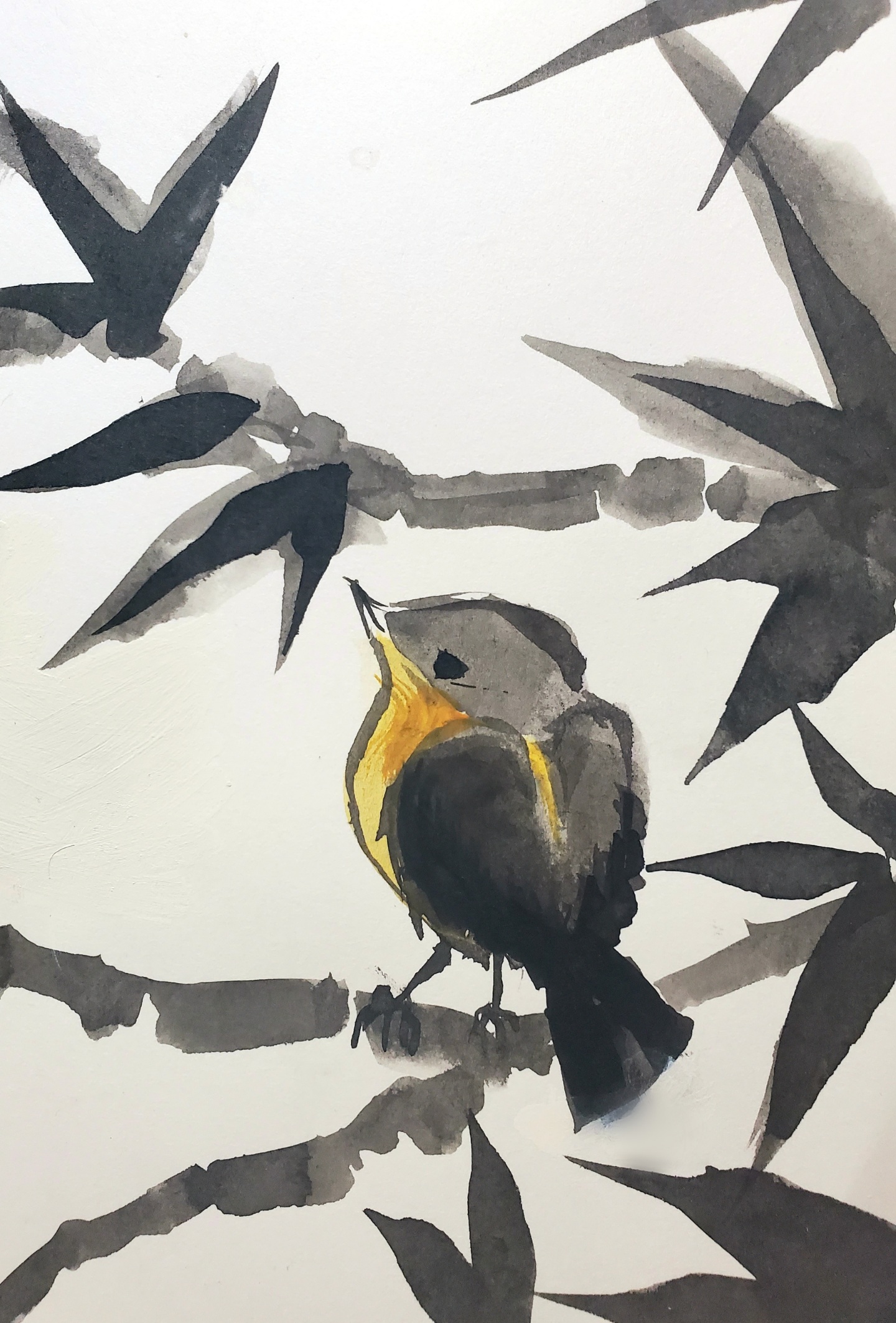 Sumi-e Technique Samplings – ZanArt